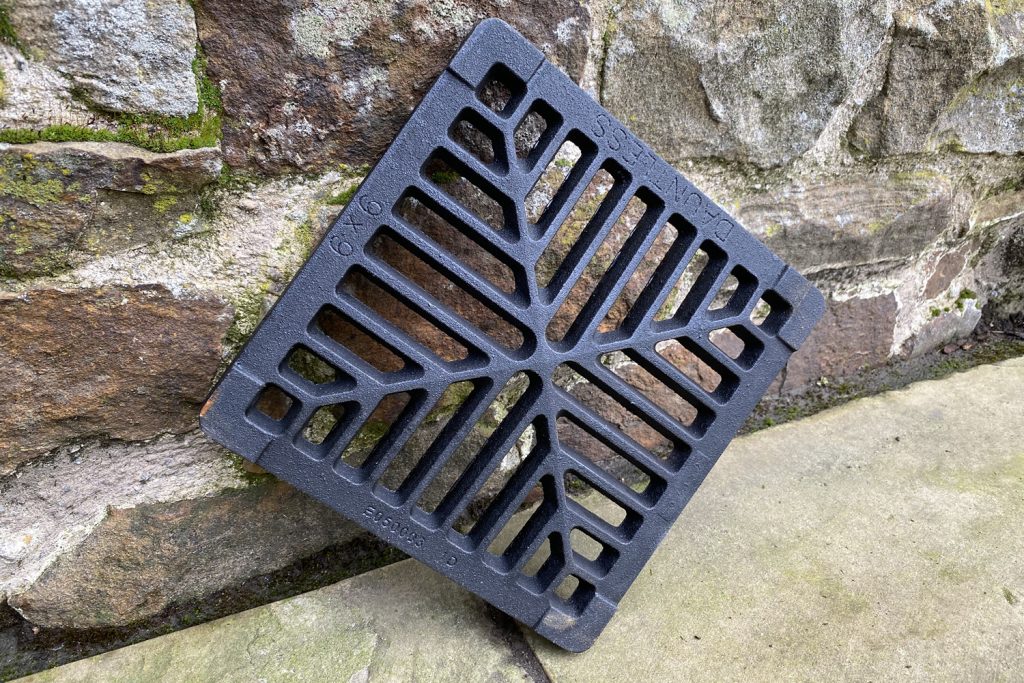 Cast Iron Gully Grid - Peak Oak