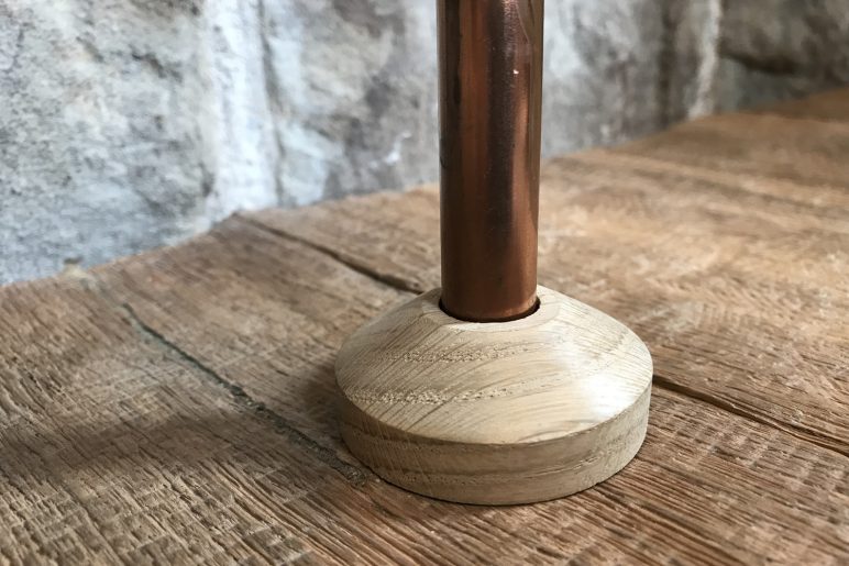 Oak Radiator Pipe Collars - Peak Oak