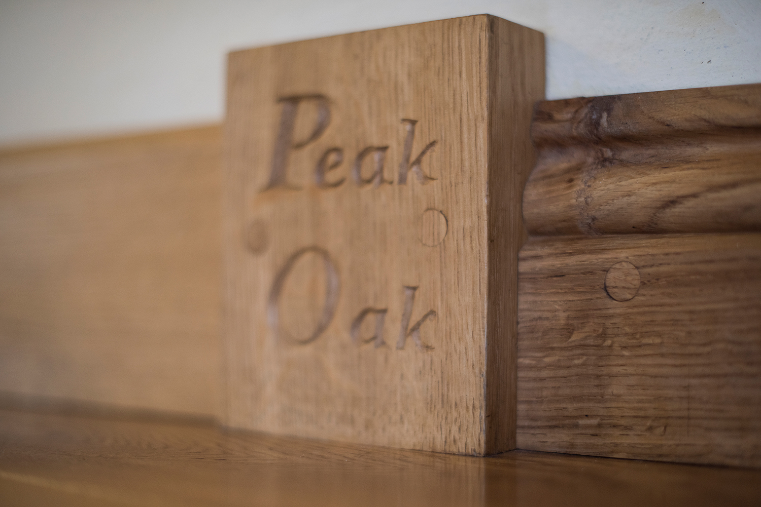 Ogee Solid Oak Skirting - Peak Oak