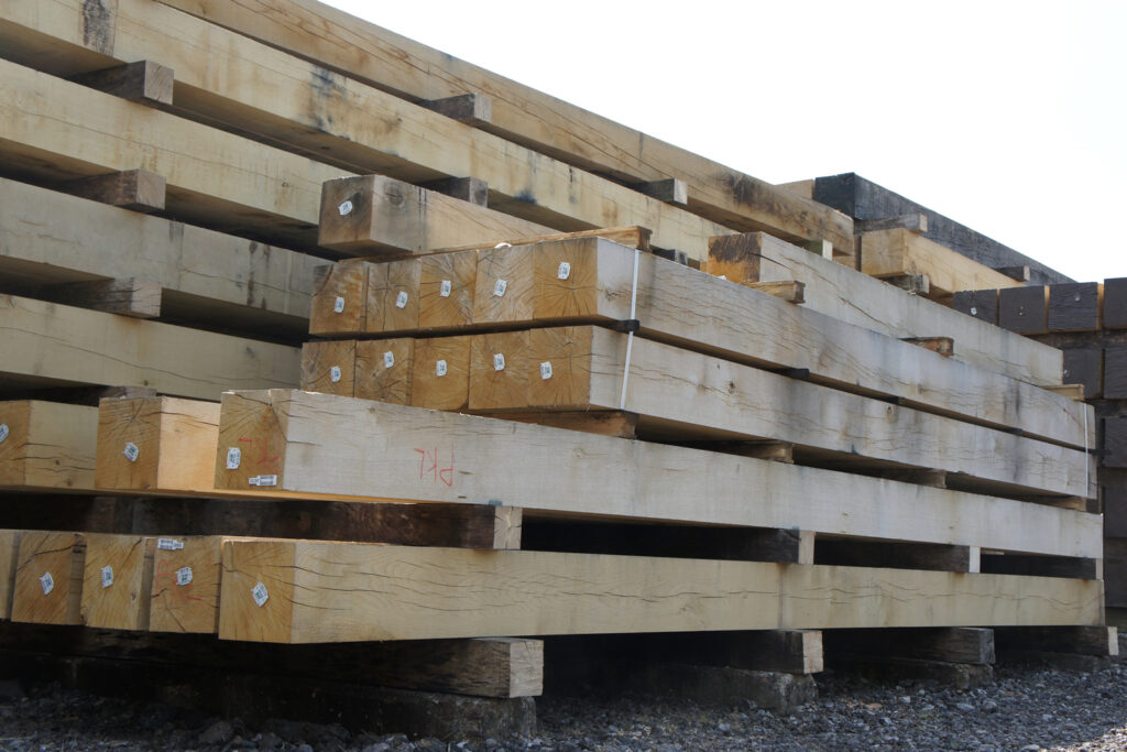 Green Oak Beams - Peak Oak